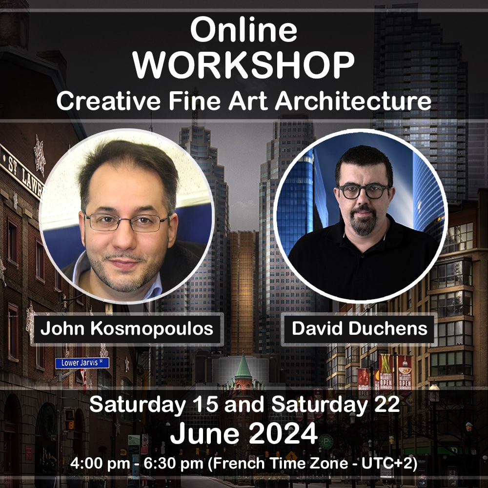 Online workshop - Creative Fine Art Architecture - David Duchens photographie